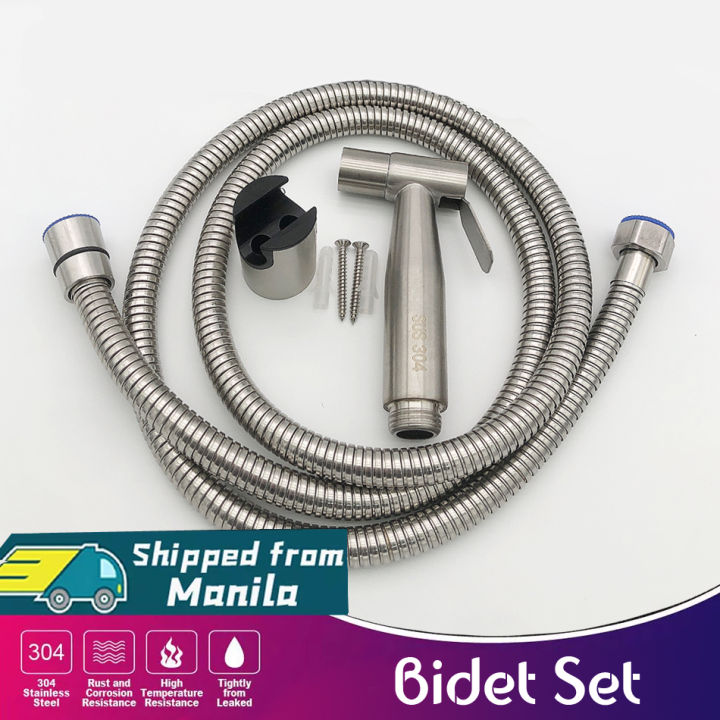 Stainless Bidet 3 in 1 for Toilet Spray Gun HighQuality Bidet Set ...