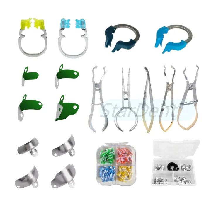 Dental Matrix Bands Ring Sectional Matrice Clamp Fit Garrison Palodent ...