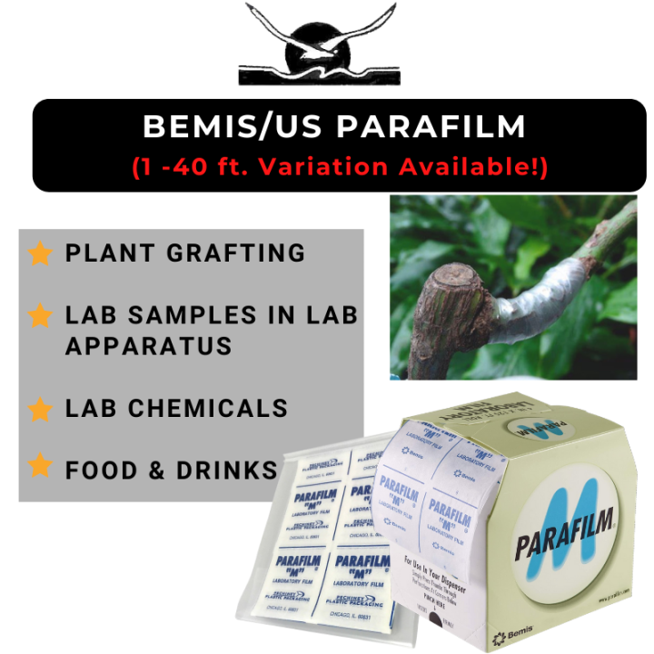 Parafilm BEMIS M (1 ft. ) Makmal / Filem Grafting Bahan Kimia Berkebun ...