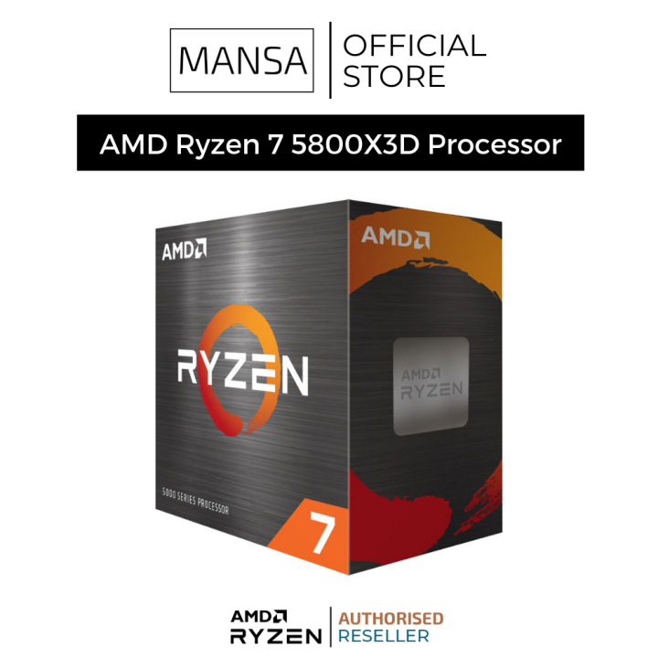 Duty free goods AMD Ryzen 7 5800X3D Processor | Lazada.co.th