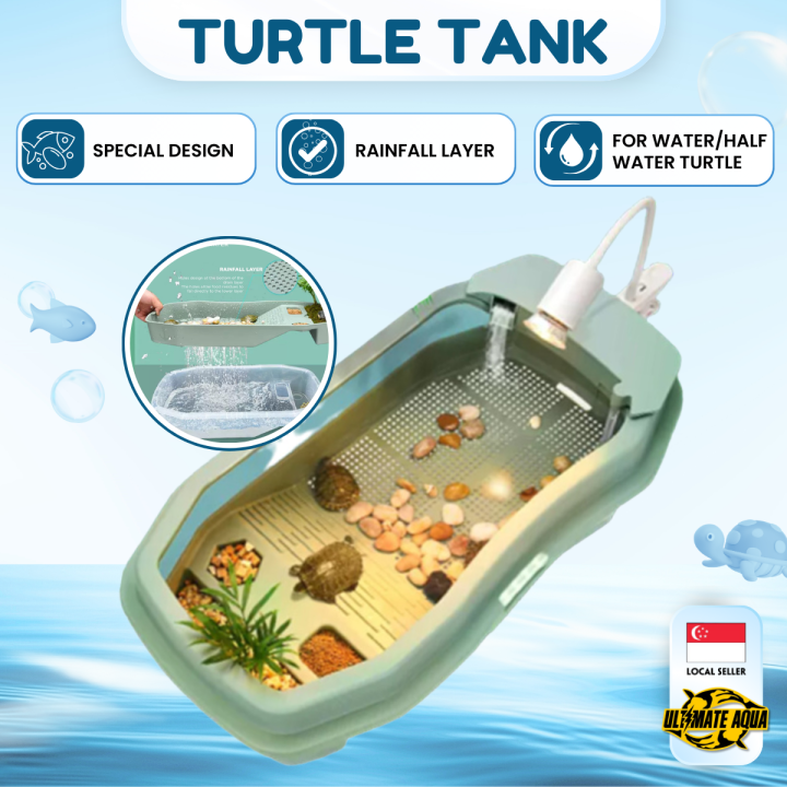 Yee Turtle Tank, Tortoise Tank With Terrace, Special Tank For Domestic ...