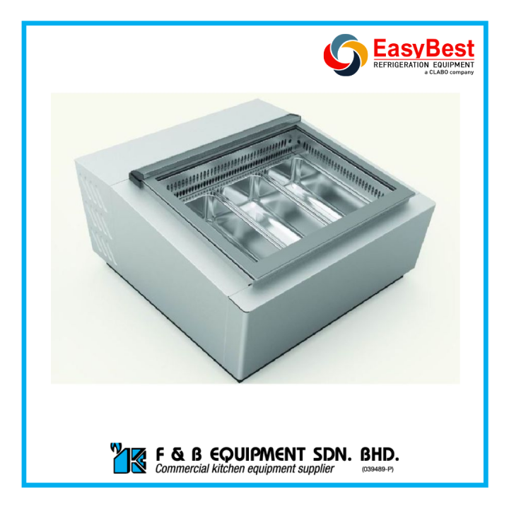 【Ready Stock in Malaysia】Easybest G3-ST Counter Top Ice-Cream Showcase ...