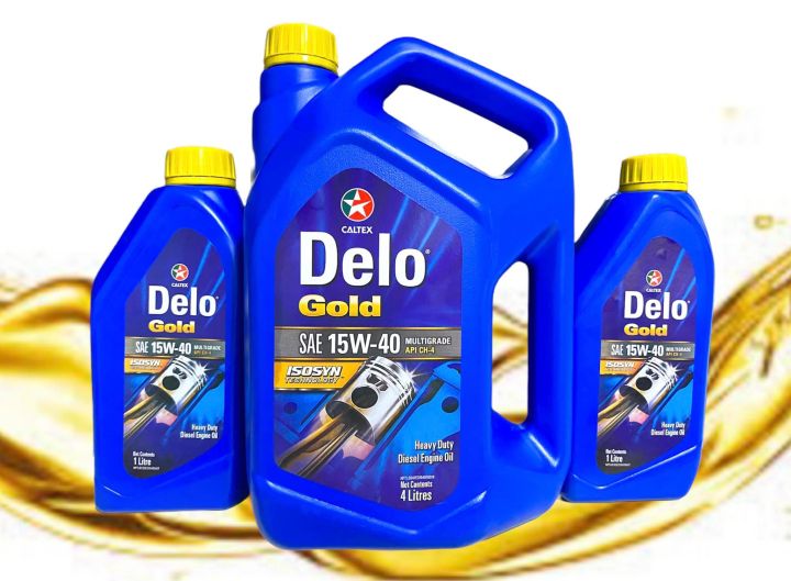 Delo Gold SAE15W-40 Multigrade 6Liters | Lazada PH