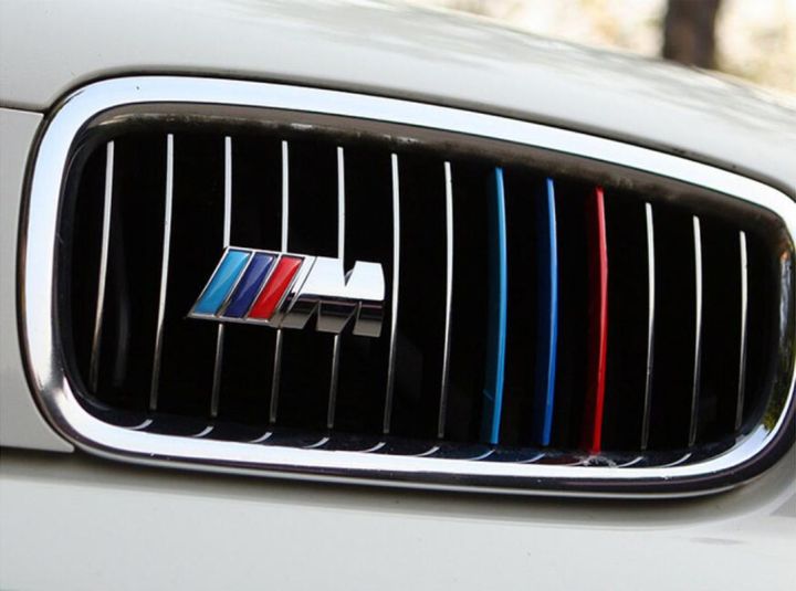 LAIFU M Motorsport Metal Logo Car Sticker Rear Trunk Emblem Grill Badge for BMW M E46 E30 E34 ...