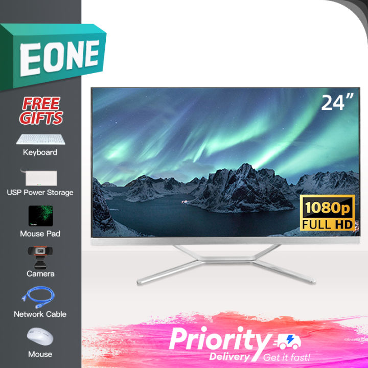 EONE All In One PC Desktop Computer Set 22/24 Inch Full Set Intel Core ...