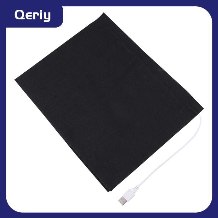 QERIY Carbon Fiber USB Heating Pad Cloth 5V 2A Carbon Fiber Heating Mat ...