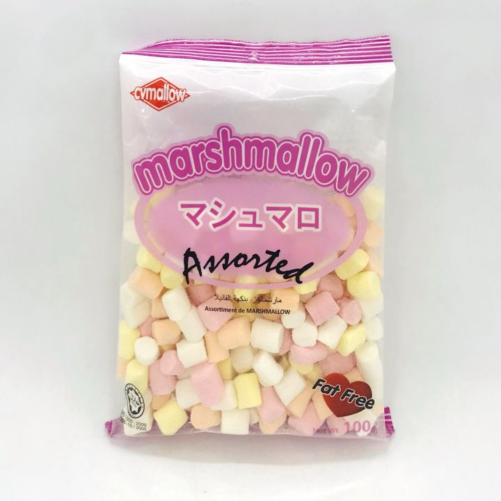 Cvmallow Mini Assorted Marshmallow 100g | Lazada