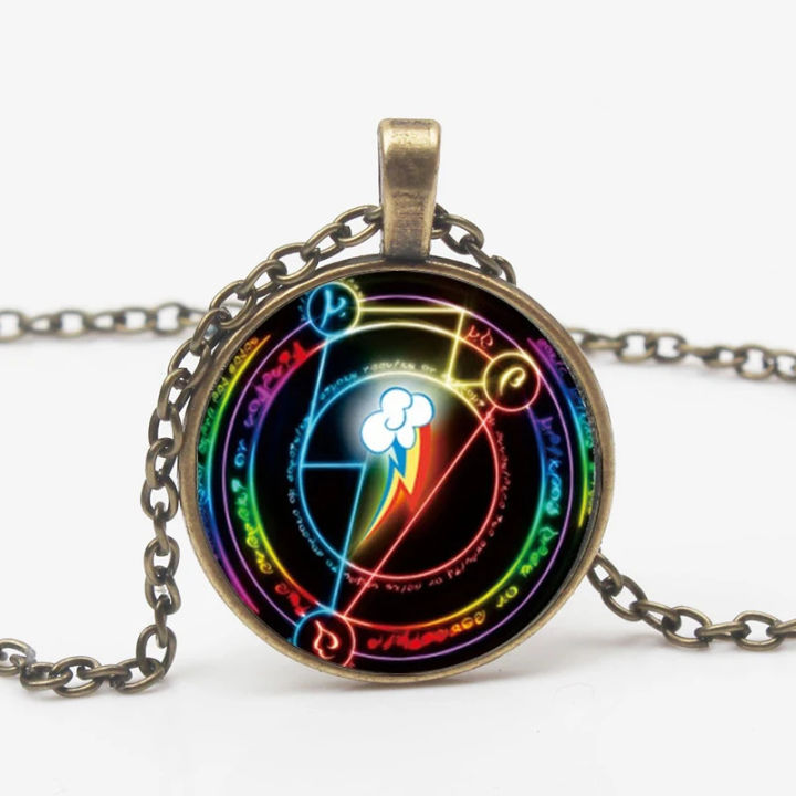 Romantic Rainbow Dash Arcane Circle During Necklace Friend Magic MLP ...