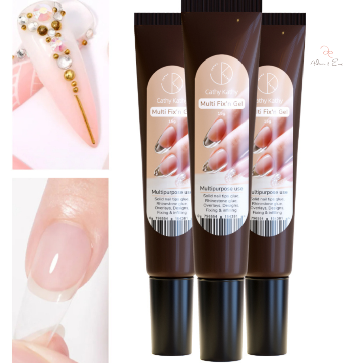 Adam & Eve Multi Fix n Gel Glue Soft Gel Tips All-purpose Hi-Viscosity ...