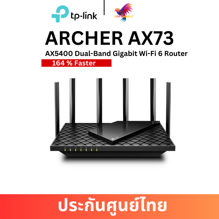Router TP-LINK Archer AX73 Wireless AX5400 Dual-Band Gigabit Wi-Fi 6 | Lazada.co.th