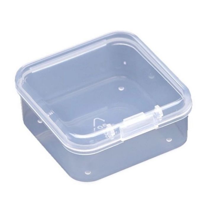 Storage Box. Mini Square Plastic Box / Jewelry Storage Box (Ready Stock ...