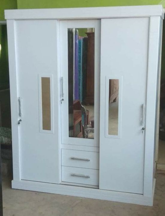 Lemari Pakaian 3 Pintu Sliding | Lazada Indonesia