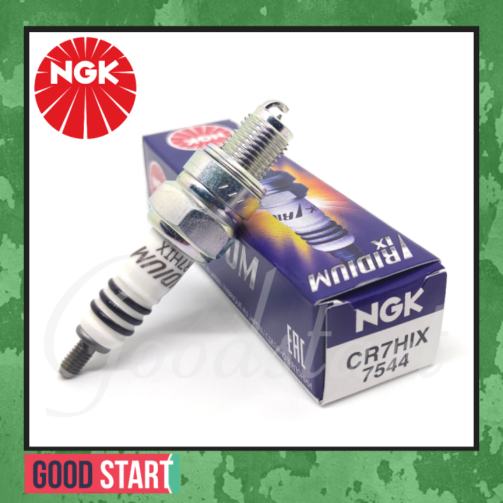 NGK Spark Plug IRIDIUM CR7HIX for RUSI: Gala 125, JR 125, MD 110, MP ...