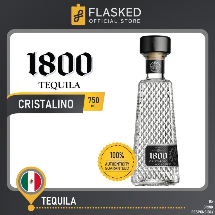 1800 Cristalino Anejo Tequila 750ml | Lazada PH