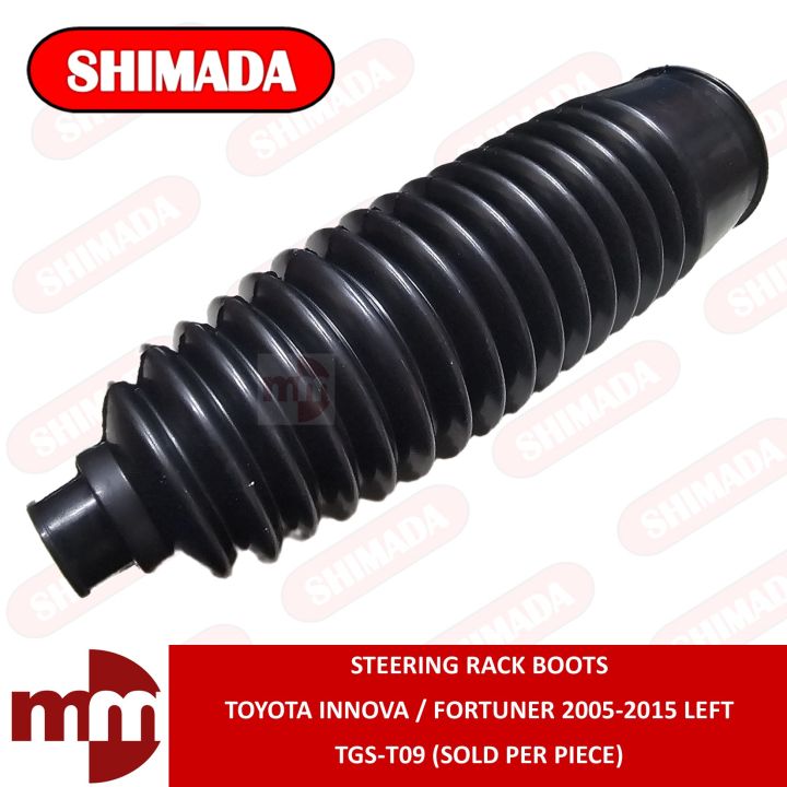 SHIMADA Steering Rack Boots for TOYOTA INNOVA / FORTUNER 2005-2015 ...