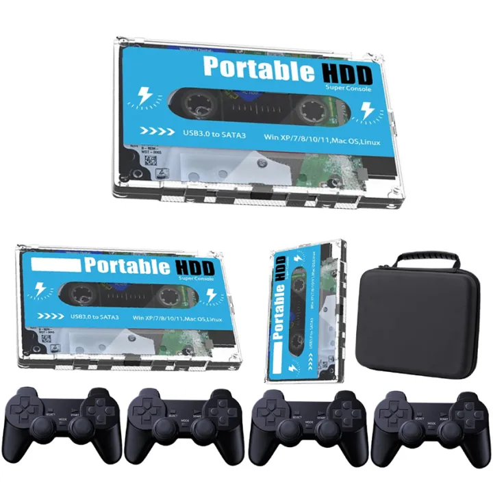 500G HDD Retro Game HDD Support 70 Simulator 55000 Games Batocera ...