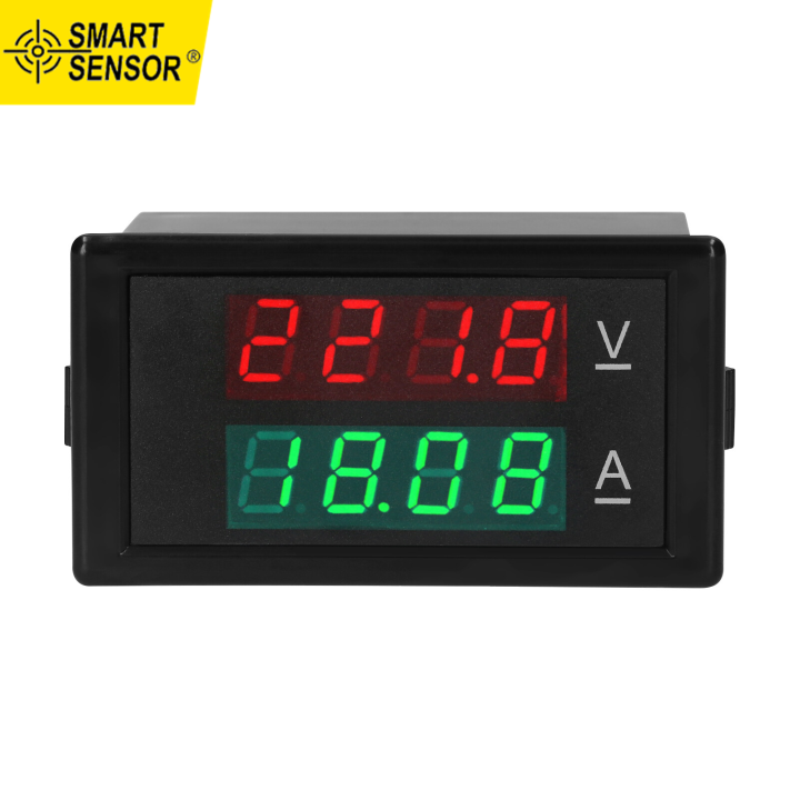 Smart Sensor Digital Voltmeter Ammeter Voltage Current Tester Gauge ...