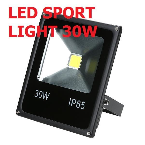 โคมไฟ led 30W IP65 L Flood Light Spotlight 90-240V (0408) | Lazada.co.th