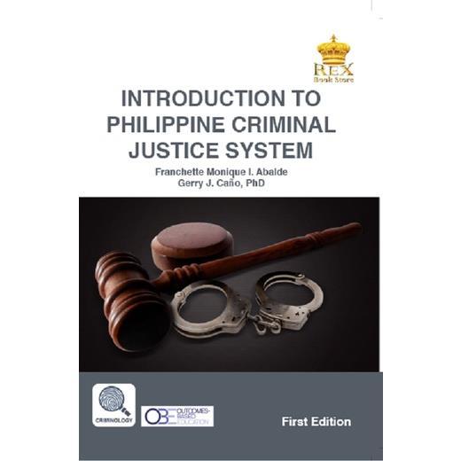 books Introduction to Philippine Criminal Justice System (First Edition ...