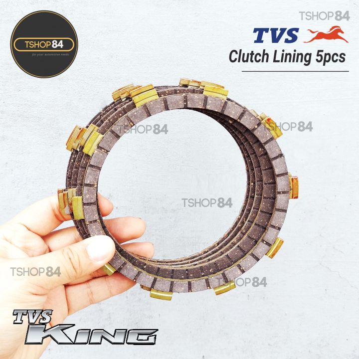 TVS King Clutch Lining 5PC #7 | Lazada PH