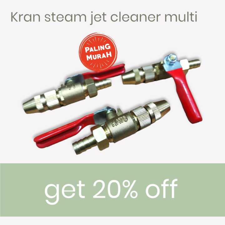Valve/Kran + Nozzle Spray Jet Cleaner Ac / Kran Steam Ac Kepala Nozel ...
