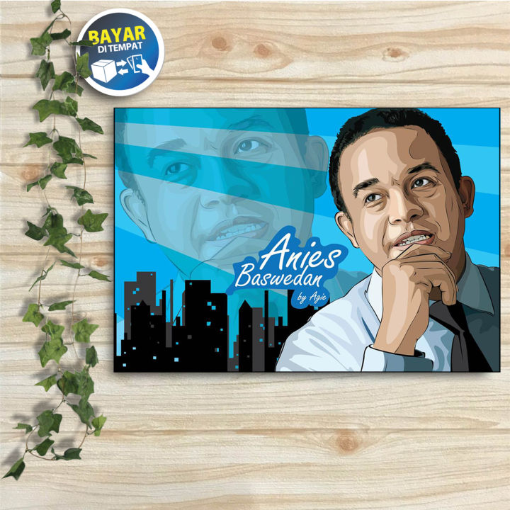 HIASAN DINDING TEMA ANIS BASWEDAN / POSTER ANIS BASWEDAN / FOTO ANIS ...