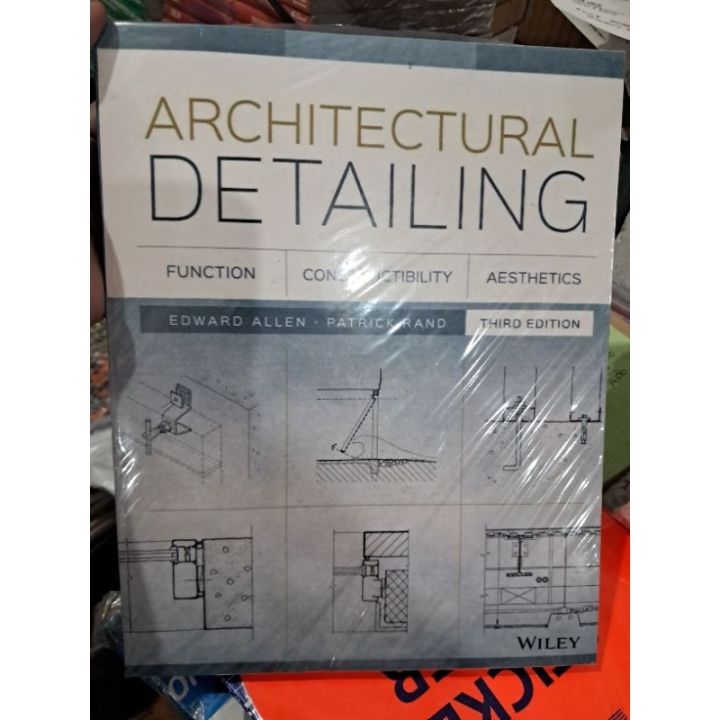 Architectural Detailing Wiley 3rd edition | Lazada PH