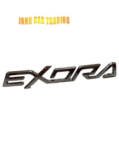 Proton Exora Logo Exora Emblem Exora Wording Rear Bonnet Badge Chrome ...
