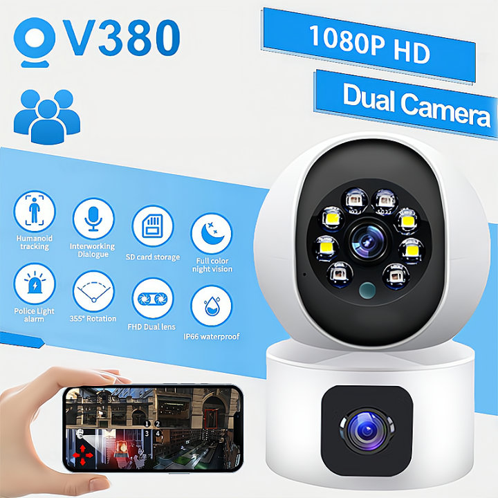ANSEN CCTV Camera Connect Cellphone WiFi Connect IP Indoor & Outdoor ...