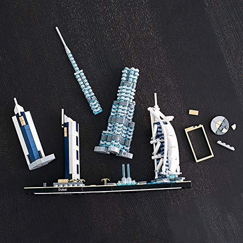 LEGO Architecture Skylines: Dubai 21052 Building Kit, Collectible ...