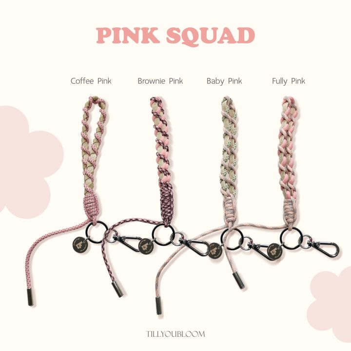 Pink paracord strap | Lazada.co.th