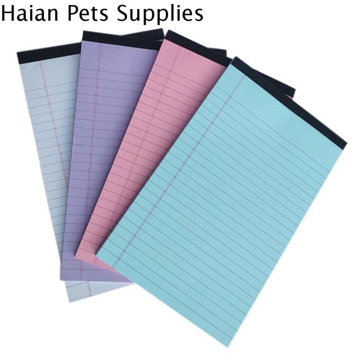 HAIAN 50 Pages Legal Pad Tearable Ink-proof Writing Sheet Paper Memo ...