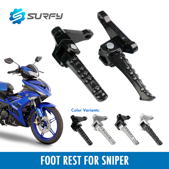 YAMAHA Sniper 150/155 Foot Rest With Bracket Alloy Ego Short | Lazada PH