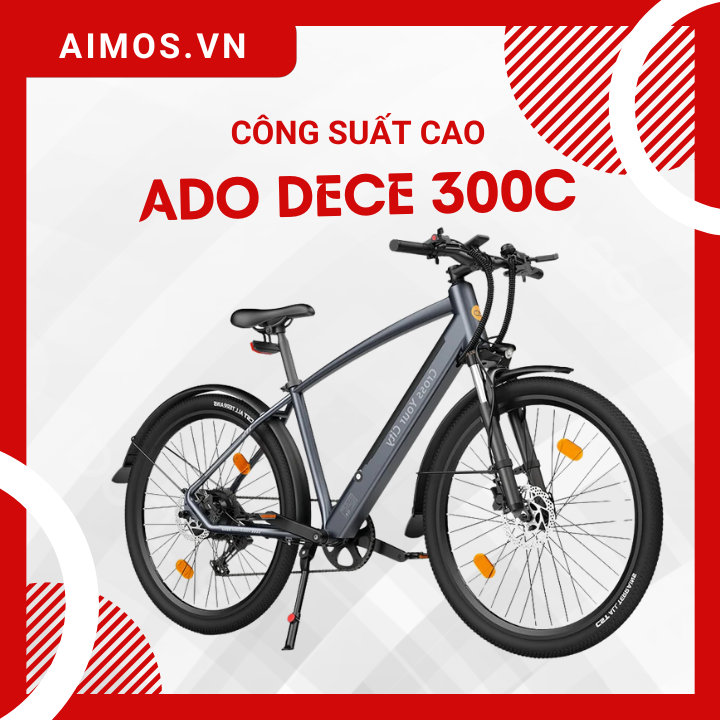 Xe đạp điện trợ lực ADO DECE 300C | D30C - Thiết kế hiện đại và kiểu ...