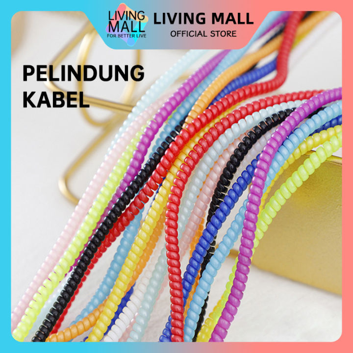 Pelindung Kabel Spiral Warna / Cable Protector / Pelindung Kabel ...