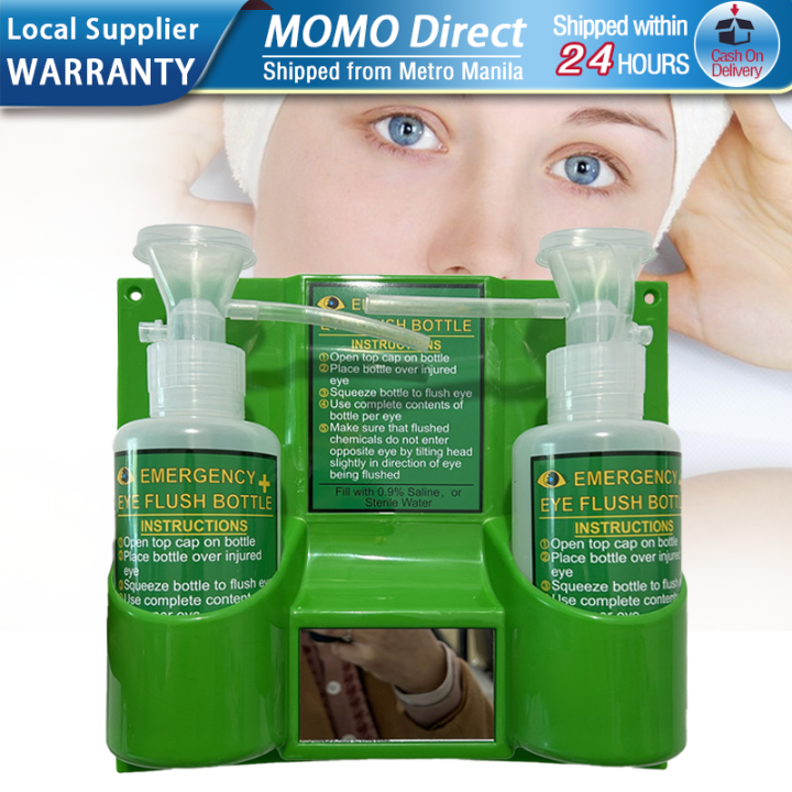 Portable Eye Wash Kit Double Empty Eyewash Kit Skin Shower Portable ...