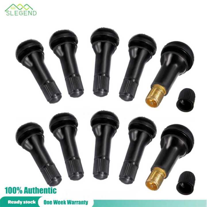 TR413 Snap-in Rubber Tubeless Tire Valve Stems for Car Motorcycle ...