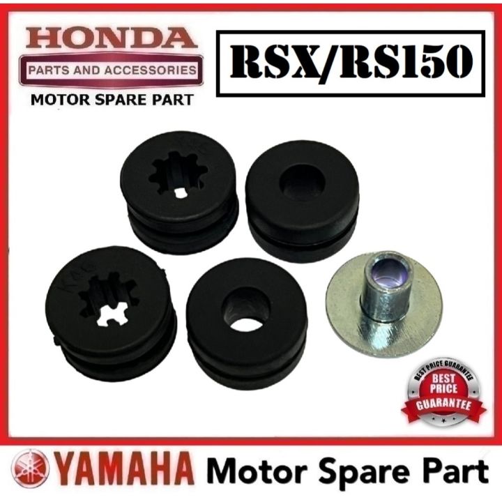 HONDA RS150 RSX150 RADIATOR MOUNTING RUBBER & BUSH SET 0 RADIATER ...