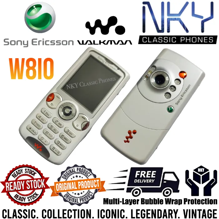 Sony Ericsson W810 Walkman (Music Phone) (Upgraded Model of Legendary ...