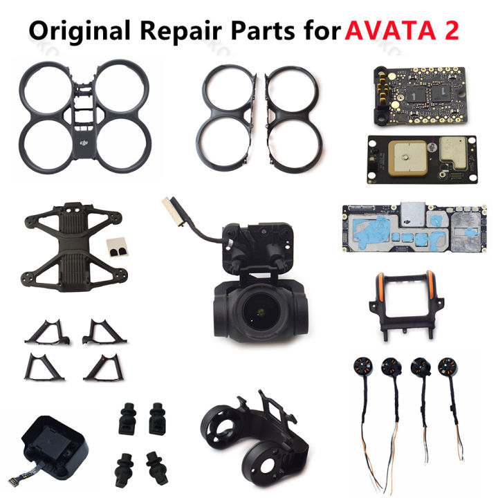 Original Parts For DJI AVATA 2 Replacement Upper & Bottom Shell Middle ...