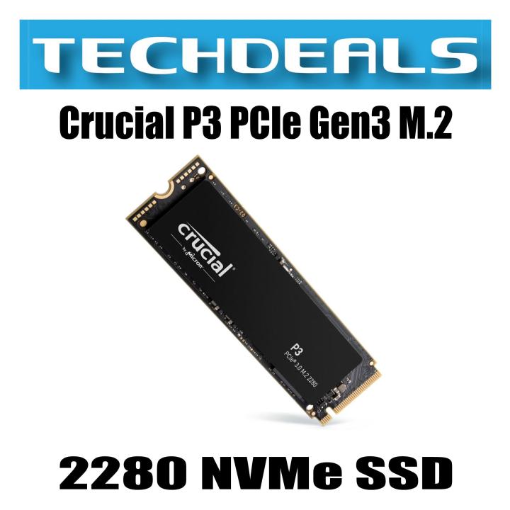Crucial P3 PCIe Gen3 M.2 2280 NVMe SSD | Lazada Singapore