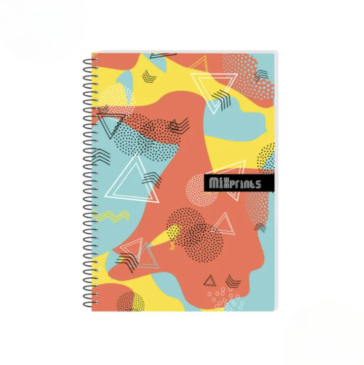 SPRING LEAF MIXPRINT SPIRAL NOTEBOOK 80 LEAVES | Lazada PH