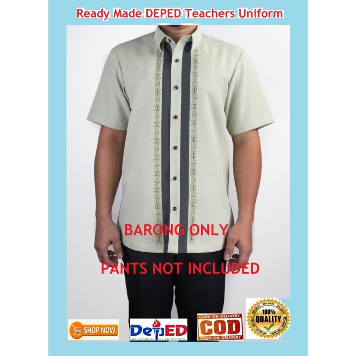 🏅💎 【Hot sale】RTW DepEd Uniform National Teaching Uniform for Male 1 ...