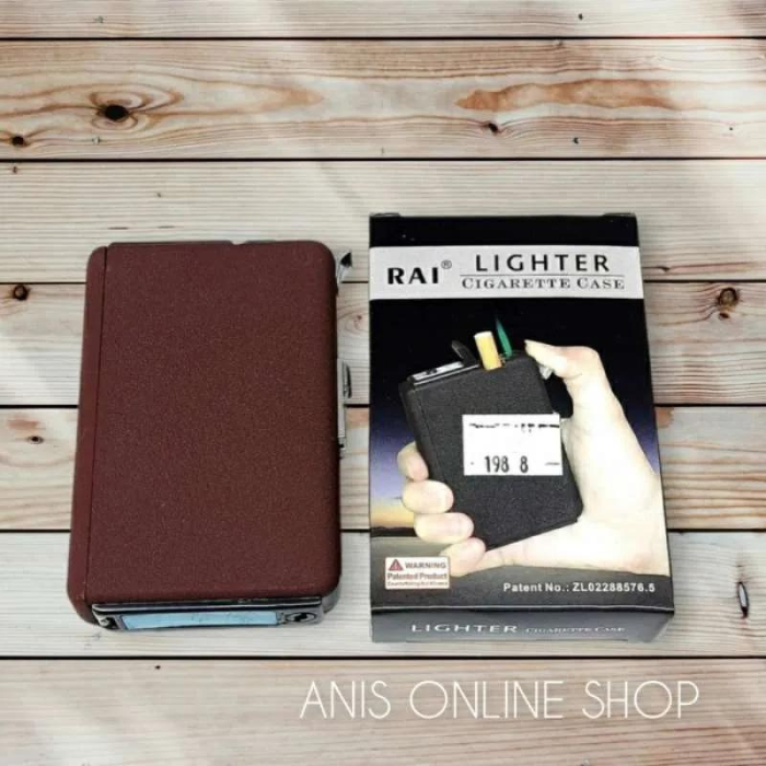 KOTAK ROKOK PLUS KOREK API BRAND ROKOK COKLAT POLOS / Kotak Roko Unik ...