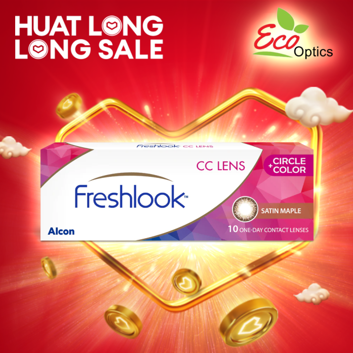 Freshlook One Days Color CC Lens daily (10piece/box) Alcon | Lazada