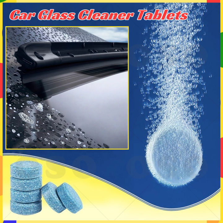 10/30Pcs Car Glass Cleaner Tablets Concentrated Formula For Windshield ...