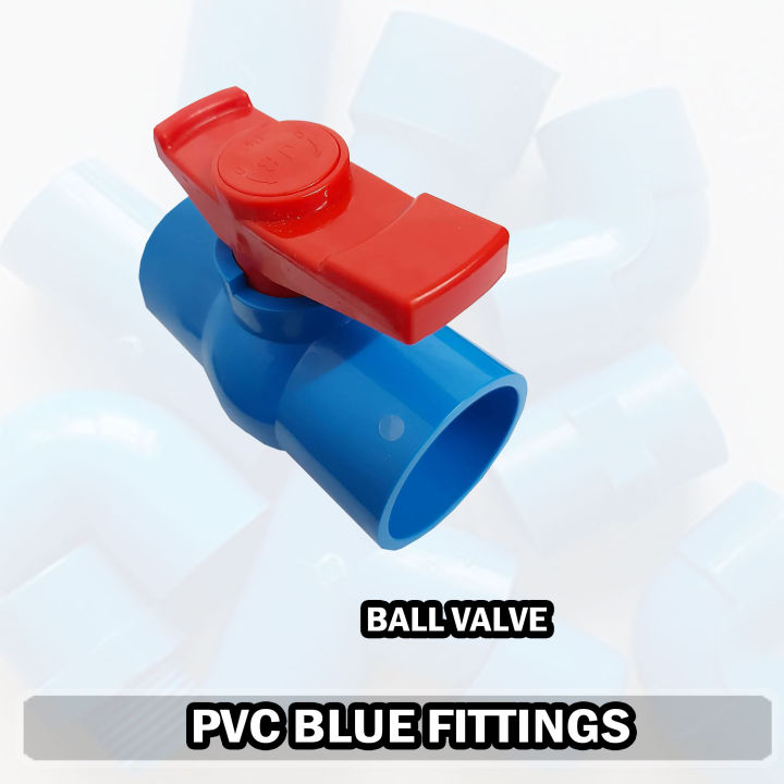 PVC Blue Pipe Fittings PLAIN Tee, Cap, Male & Female Adapter, Elbow ...