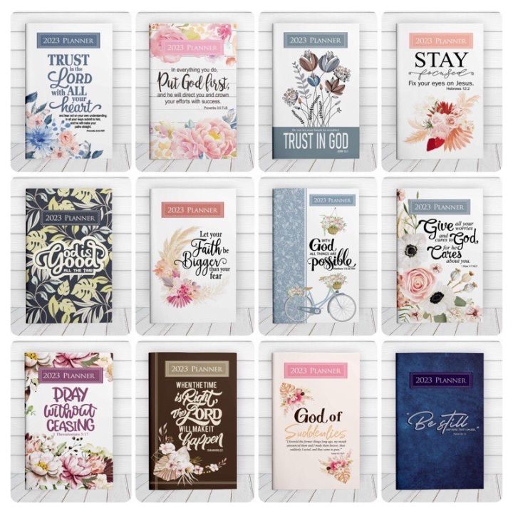 Planner 2023 with Bible Verses - Full Color Inside 15 Designs | Lazada PH
