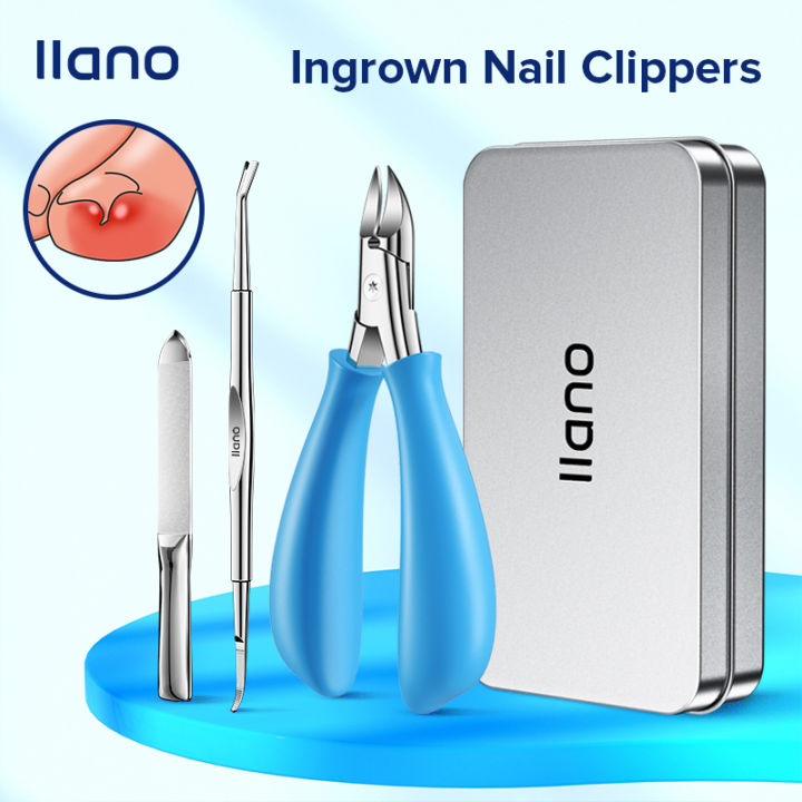 LLANO Nail Clippers Ingrown Toenail Cutter Paronychia Onychomycosis ...