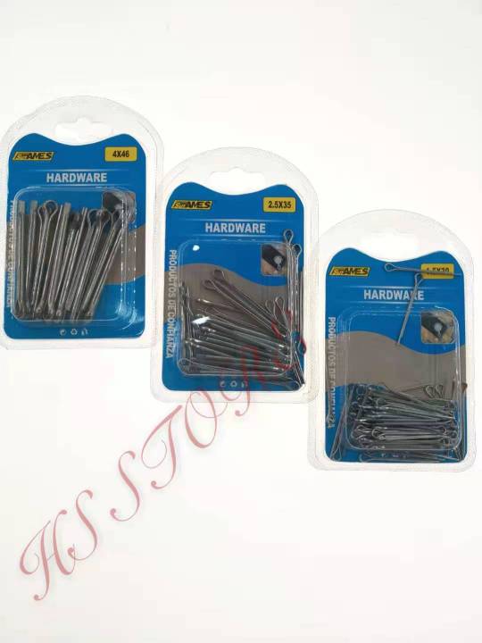 SUN AMES High Quality metal split pin / cotter pin / cotter key | Lazada PH